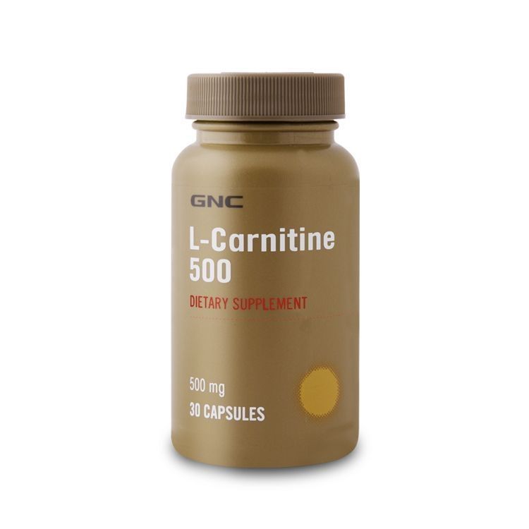 L-Carnitine / Л-Карнитин 500мг х30 капсули - GNC