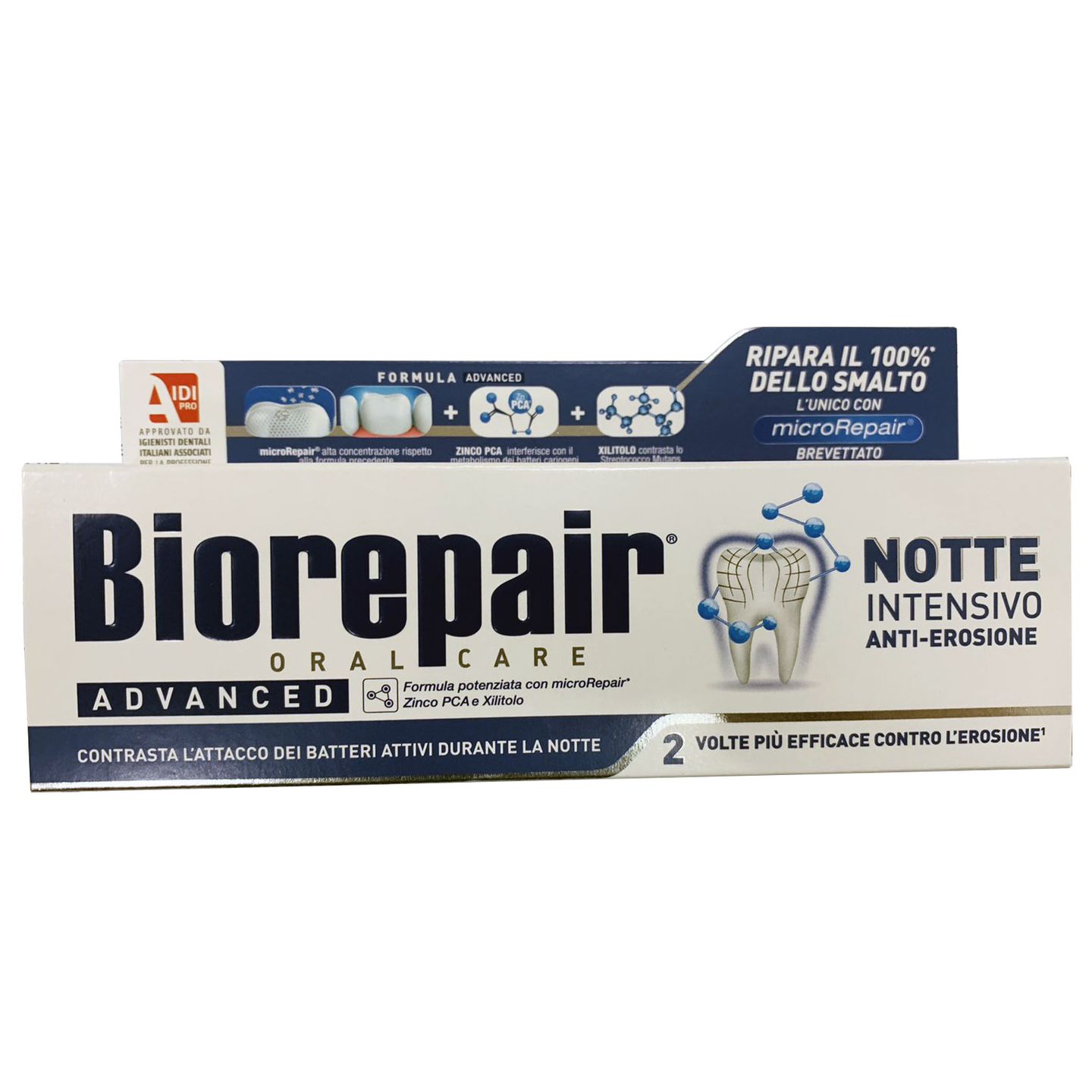Biorepair Intensive Night Паста за зъби за интензивна нощна грижа х75 мл