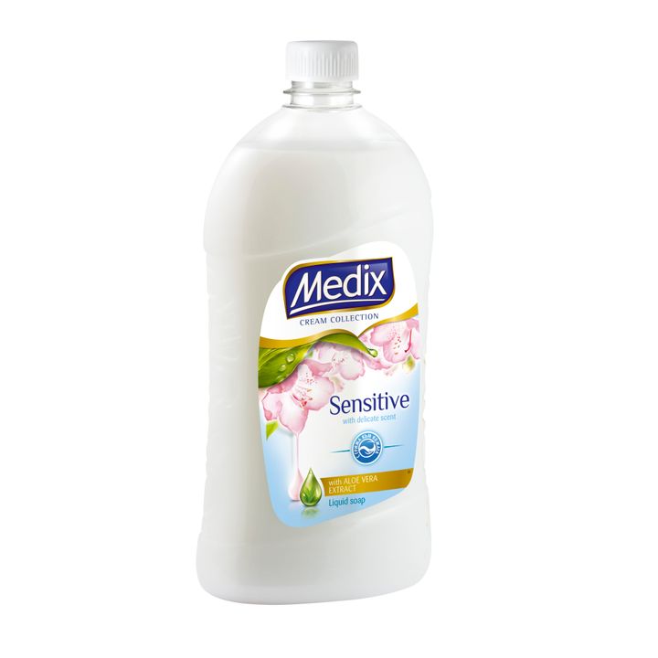 Medix Sensitive Течен сапун за ръце за чувствителна кожа - пълнител х1 л