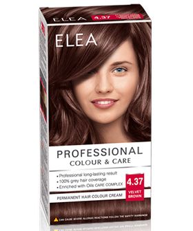 Elea Professional Боя за коса, цвят 4,36