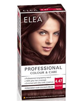 Elea Professional Боя за коса, цвят 4,47