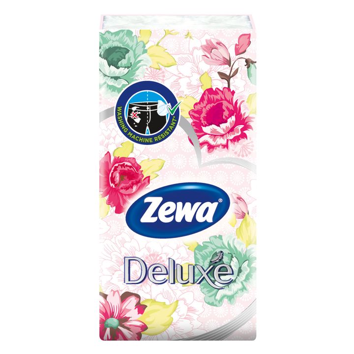 Zewa Deluxe Design 3-пластови носни кърпи x1 брой