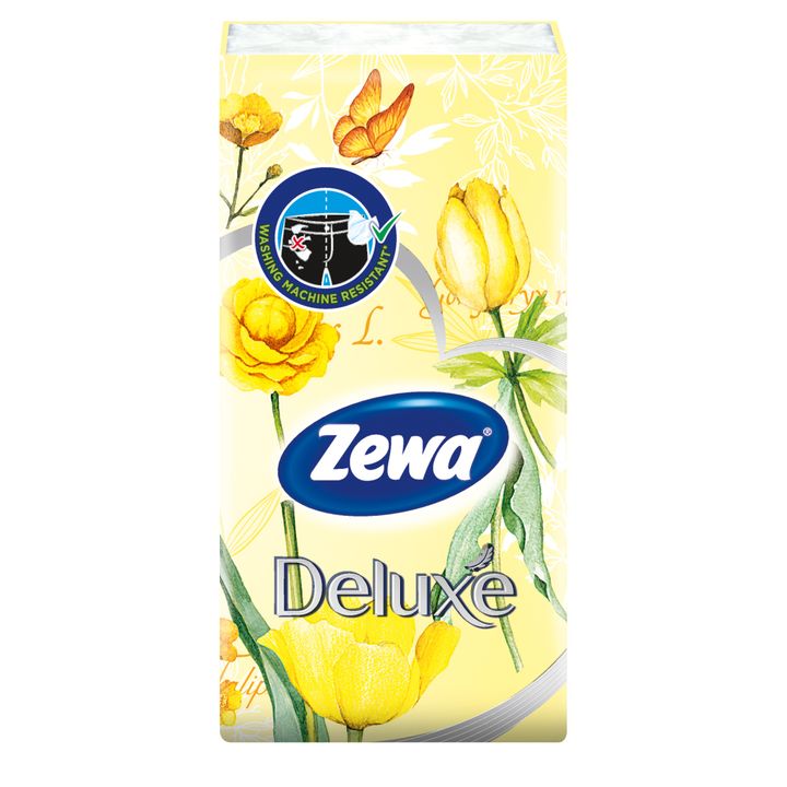Zewa Deluxe Design 3-пластови носни кърпи x1 брой
