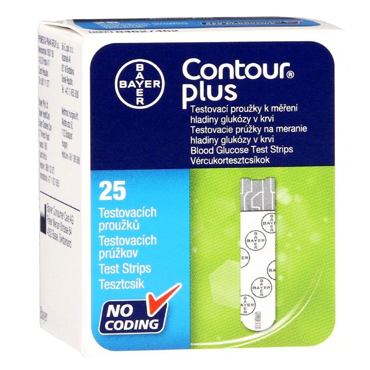 Bayer Contour Plus Тест ленти за кръвна захар х50 броя