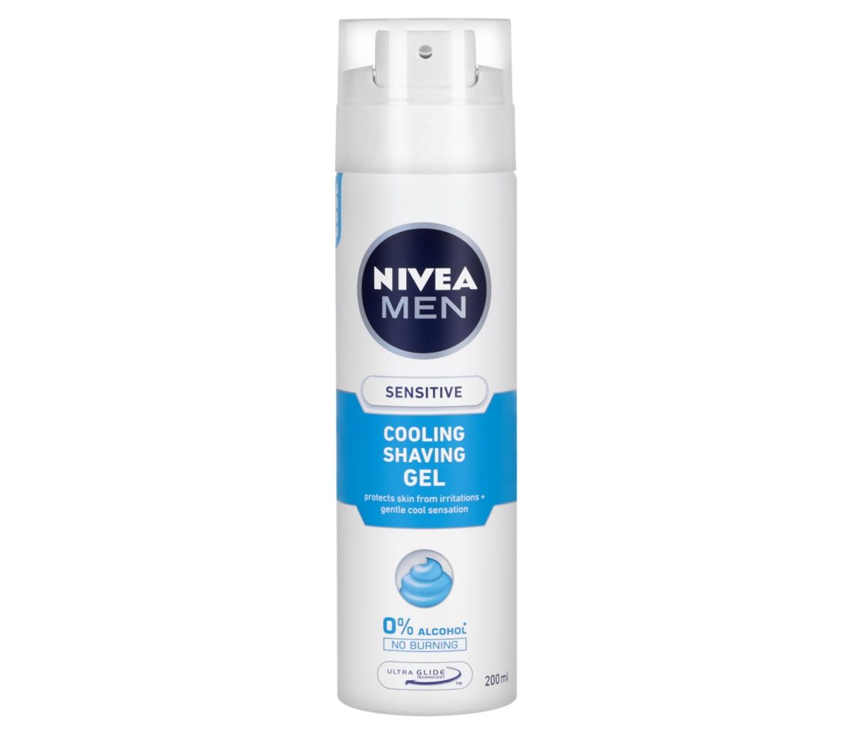 Nivea Men Sensitive Гел за бръснене за лице х200 мл