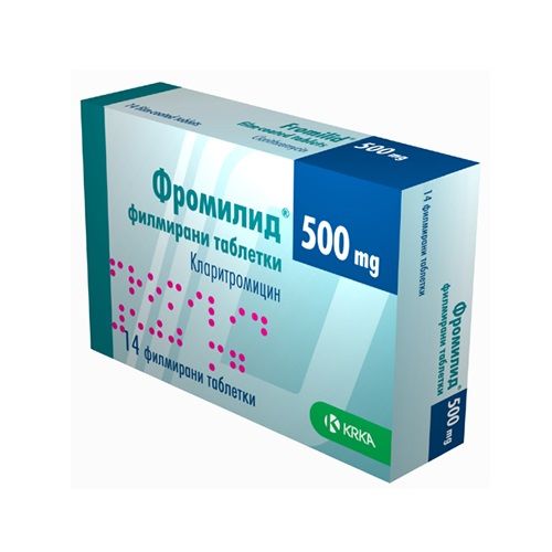 Фромилид таблетки 500 мг x14 броя