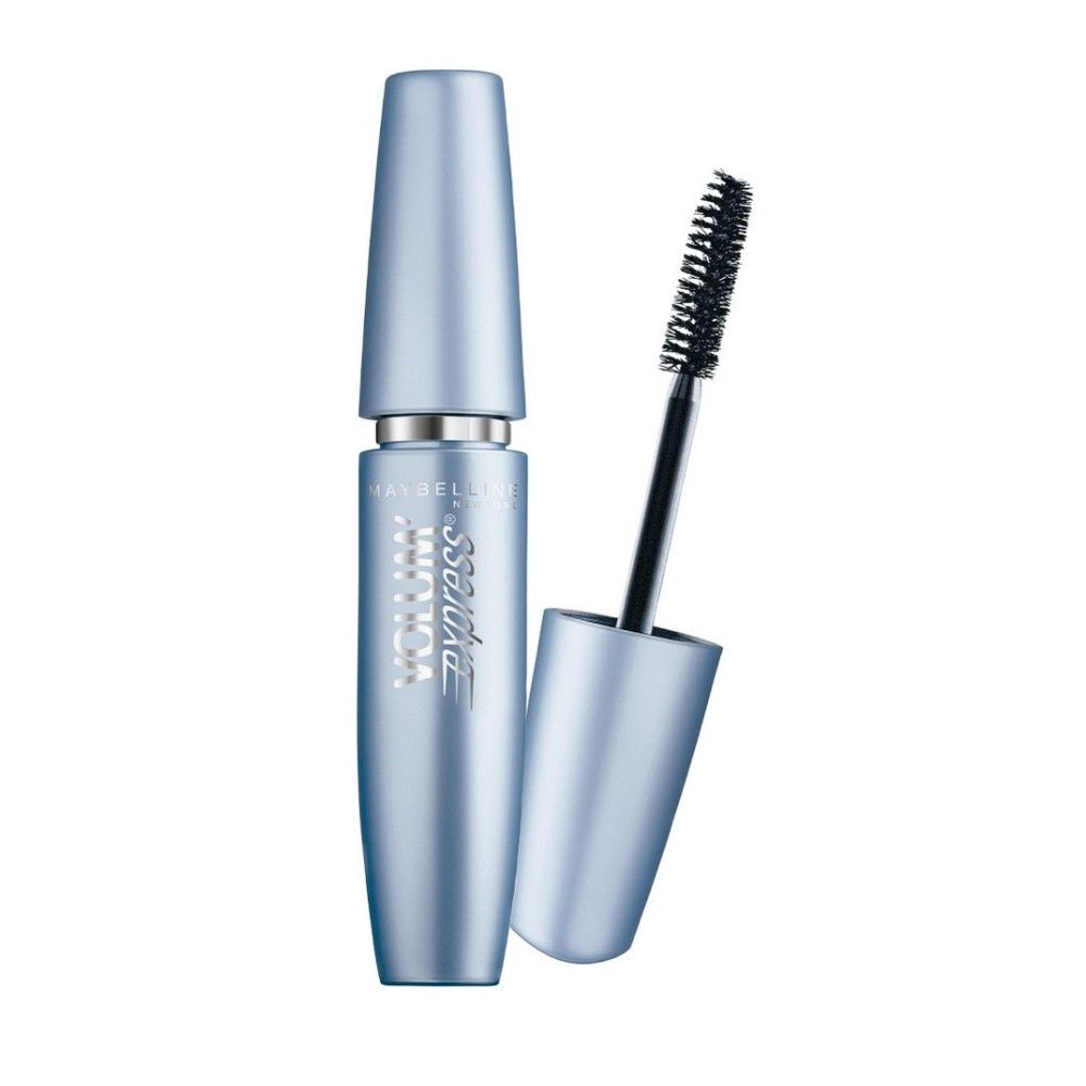 Maybelline Volume Express Водоустойчива спирала за обемни мигли, черен цвят