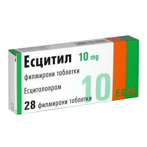 Есцитил 10 мг x28 филмирани таблетки