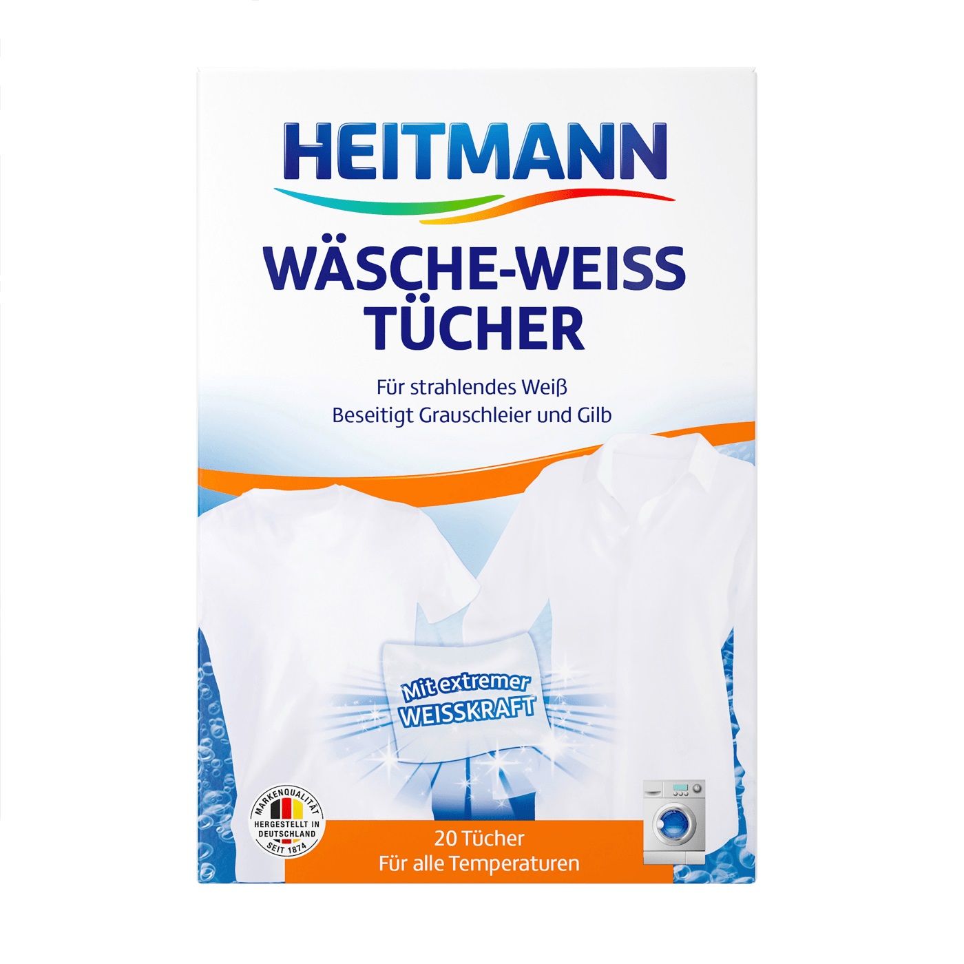 Heitmann Кърпички за бяло пране x15 броя