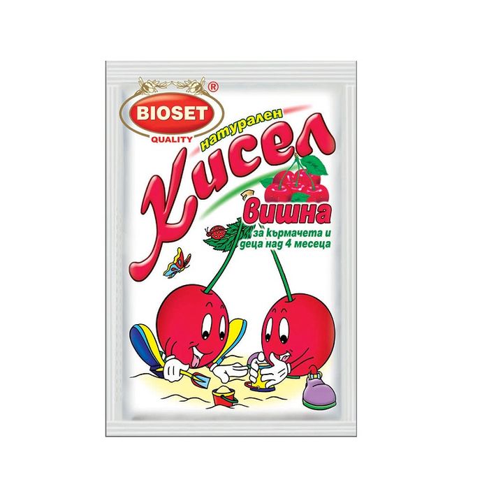 Bioset Натурален кисел с вкус на вишна за кърмачета и деца над 4 месеца ...