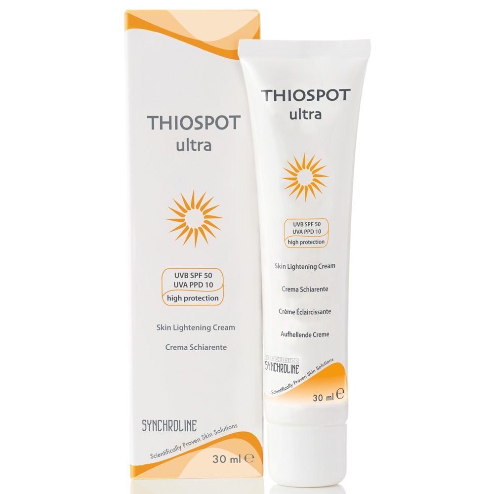 Synchroline Thiospot Депигментиращ крем за лице и тяло Spf 50 X30 мл