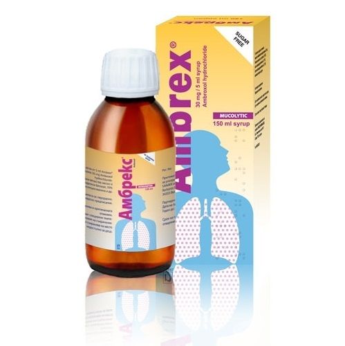 Амбрекс Сироп при кашлица х150 мл
