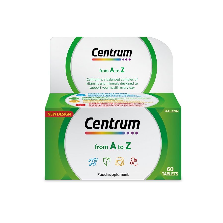 Centrum A-Z Витамини и минерали за възрастни х60 таблетки