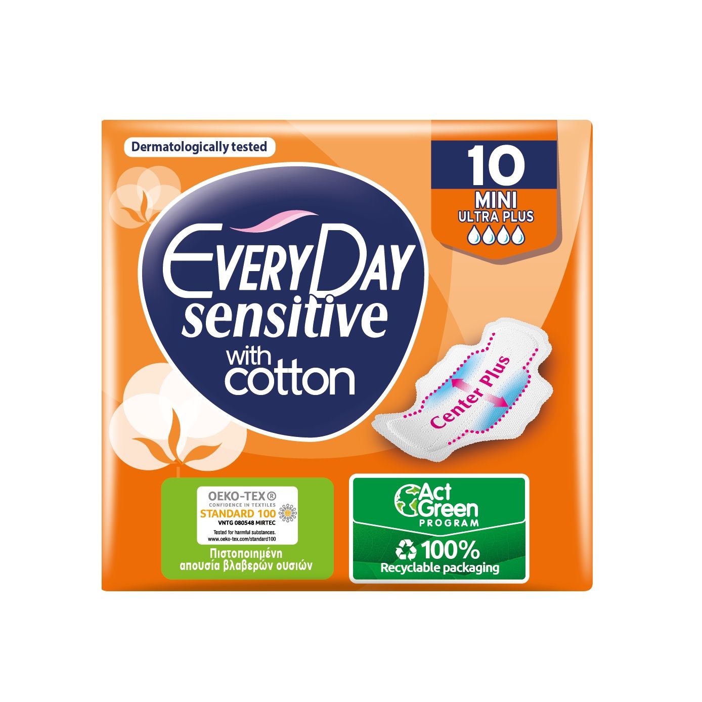 Everyday Sensitive Mini Ultra Plus Дамски превръзки х10броя