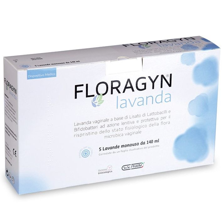 Флоражин Разтвор за вагинална промивка 140мл х5 флакона - So.Se. Pharm