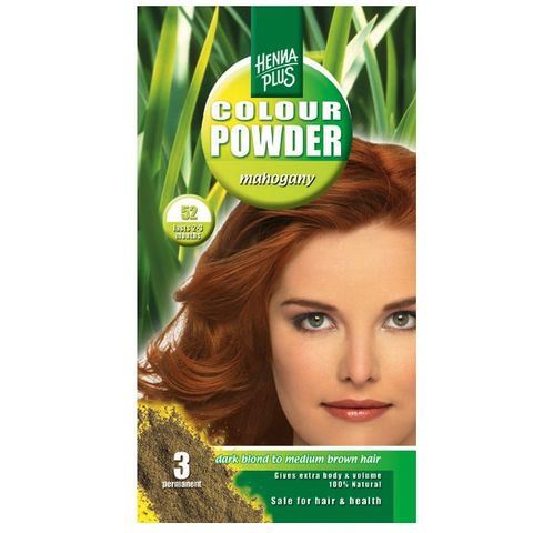 HennaPlus Colour Powder Къна за коса, цвят 52 Mahogany х100 грама