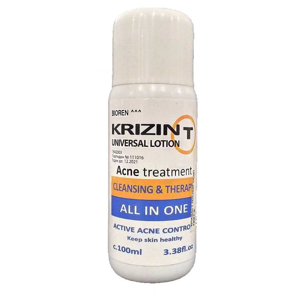 Bioren Krizin T Универсален лосион против акне х100 мл