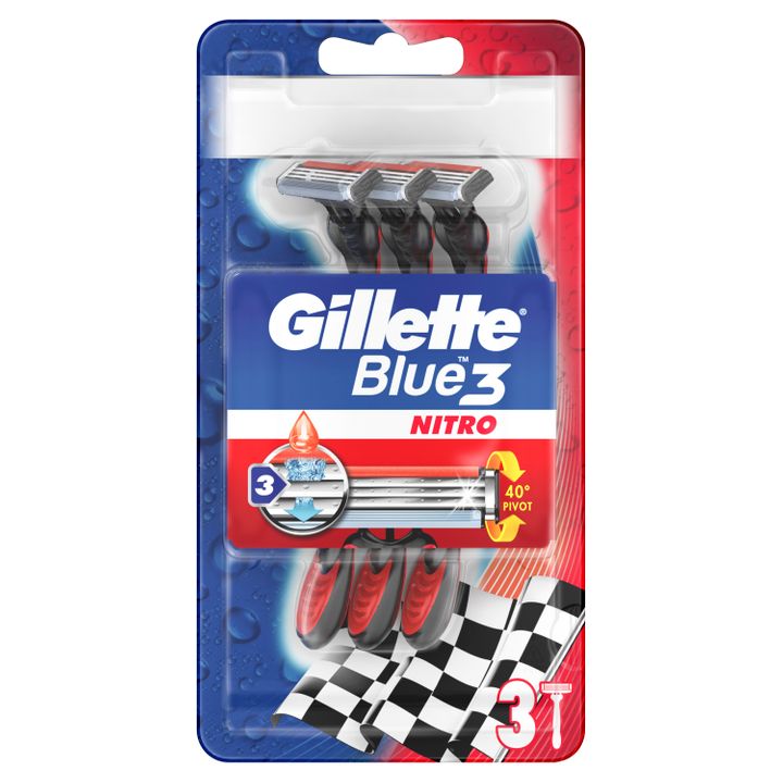 Gillette Blue 3 Самобръсначка за мъже x3 броя