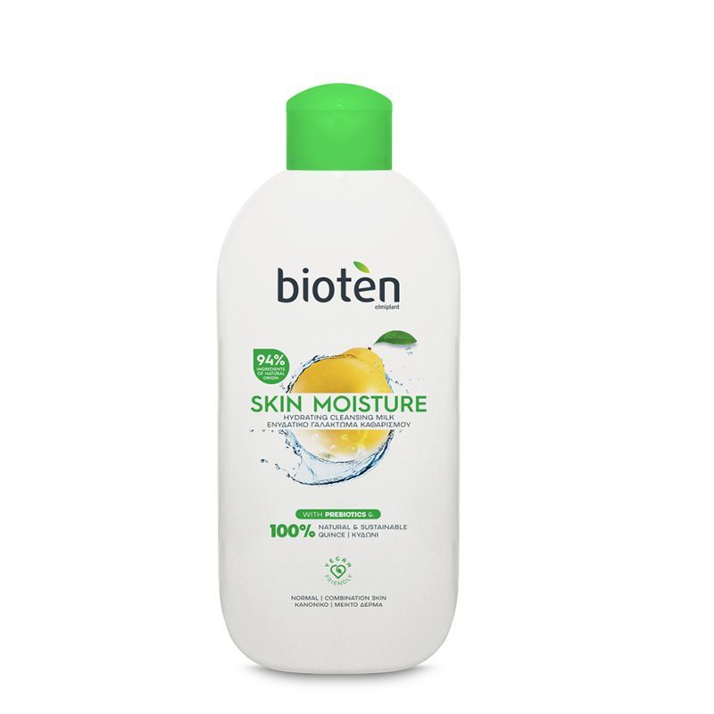 Bioten Skin Moisture Почистващо мляко за лице с дюля за нормална и ...
