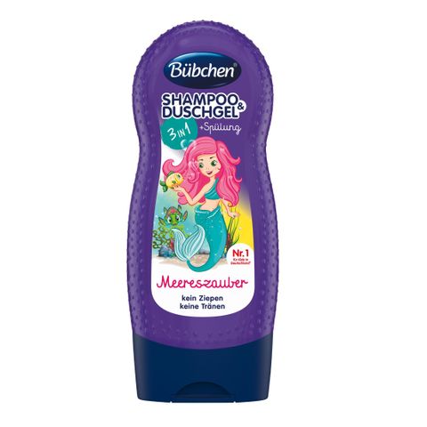 Bubchen 3 в 1 Детски шампоан и балсам за коса и тяло x230 мл