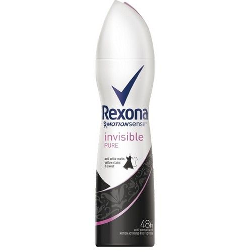 Rexona Invisible Pure Део спрей против изпотяване за жени х150 мл