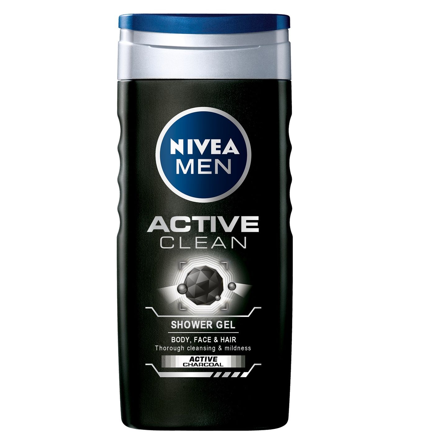 Nivea Men Active Clean Душ-гел за тяло, лице и коса х250 мл