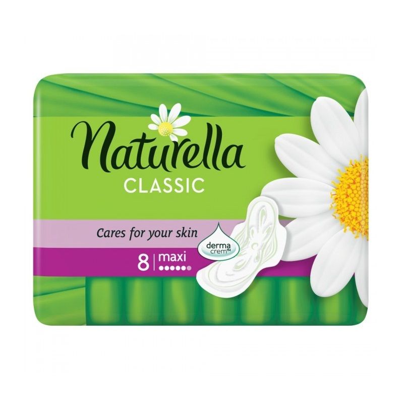 Naturella Classic Maxi Дамски превръзки х8 броя