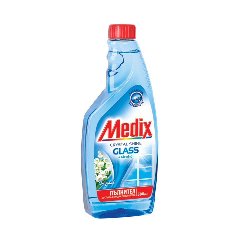 Medix Original Препарат за прозорци пълнител x500 мл