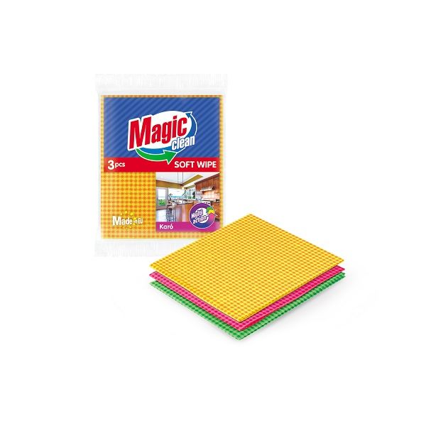 Megic Clean Soft Wipe Универсална почистваща кърпа x3 броя