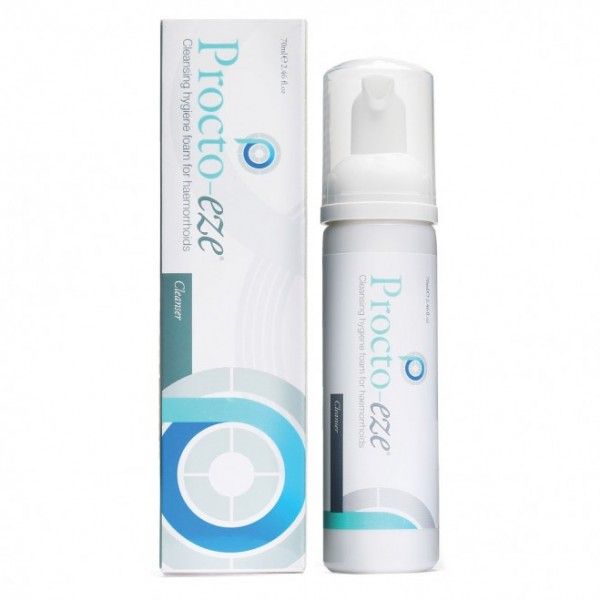 Прокто-Изи Почистваща пяна за анална хигиена при хемороиди х40 мл