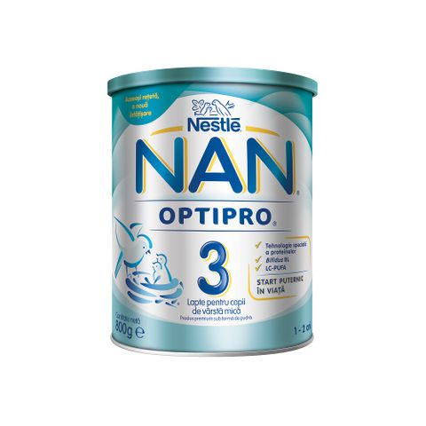 Nestle NAN Opti Pro 3 Адаптирано мляко за малки деца над 12 месечна ...