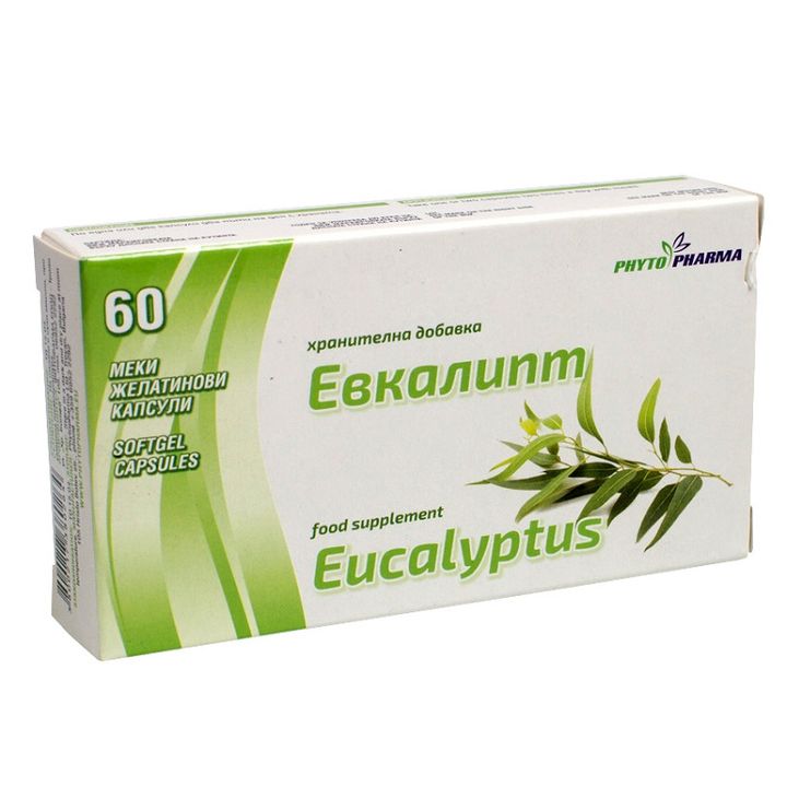 Phytopharma Евкалипт при умора и стрес х60 капсули