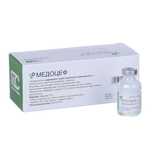 Медоцеф 2 грама Флакон