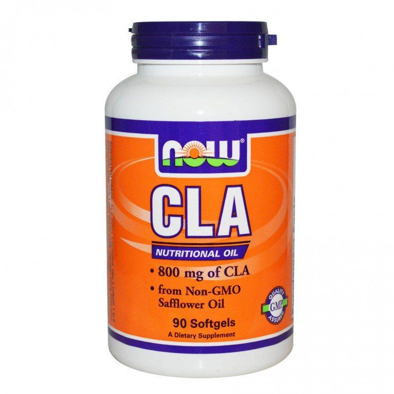 Now Foods CLA 800 мг х90 дражета