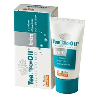 Tea Tree Oil Крем за лице с масло от австралийско чаено дърво за мазна ...