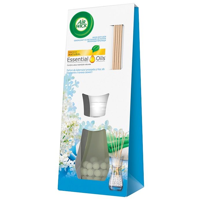 Air Week Reed Cool Linen & Lilac Ароматизатор ратанови пръчици x25 мл