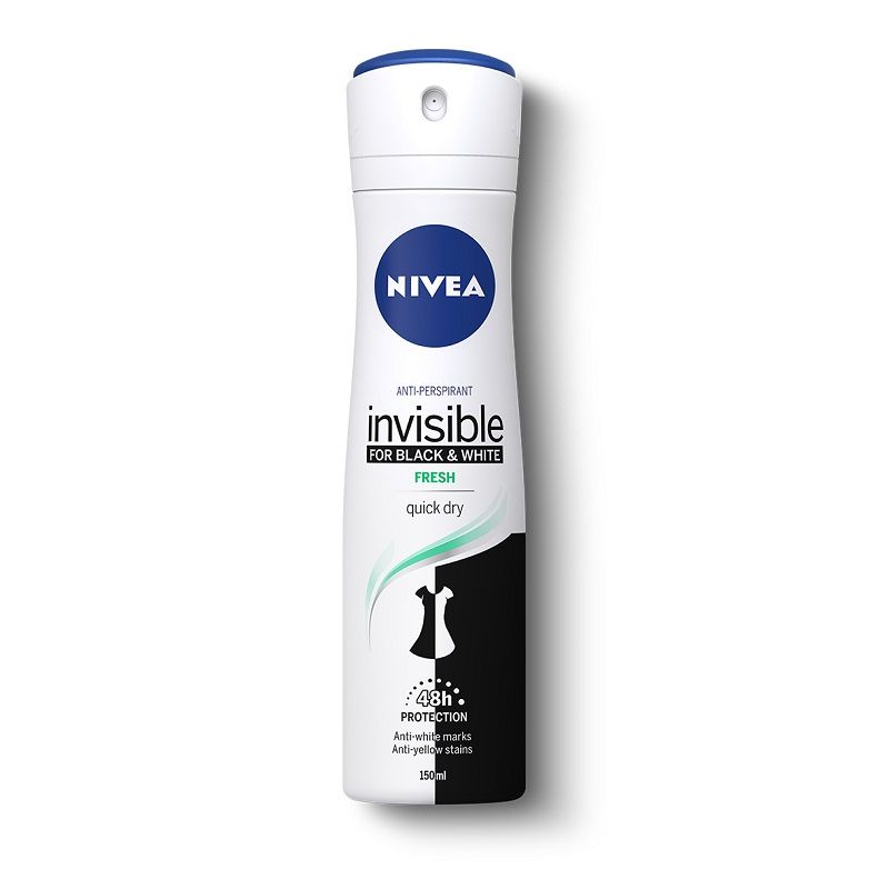 Nivea Invisible Fresh Дезодорант спрей против изпотяване х150 мл