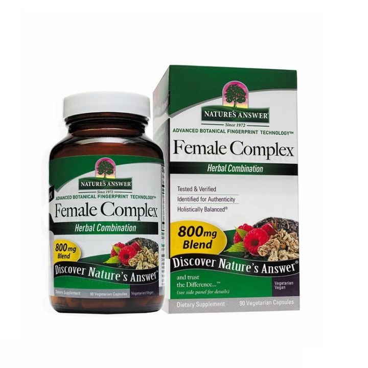 Nature's Answer Female Complex за нормална сексуална функция х90 капсули