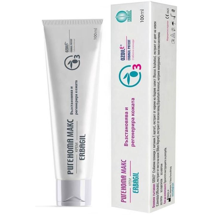 Erbagil Rigenoma Cream Крем при сърбеж и зачервявания х100 мл