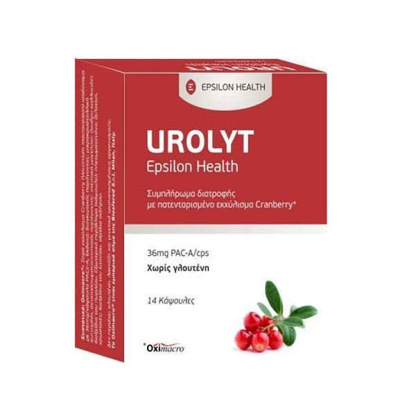 Urolyt при проблеми с пикочните пътища х14 капсули