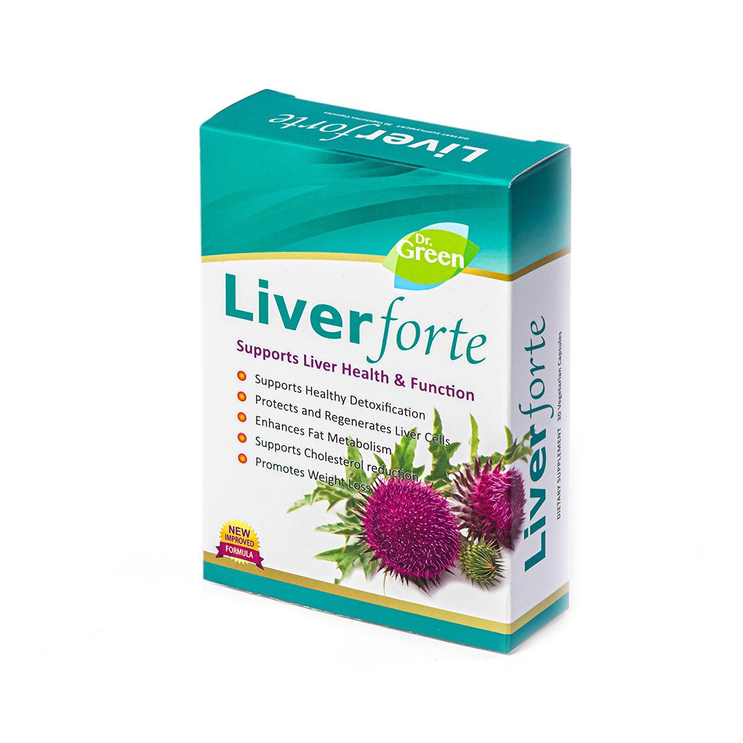 Dr. Green Liver Forte За детоксикация и здрав черен дроб х30 капсули