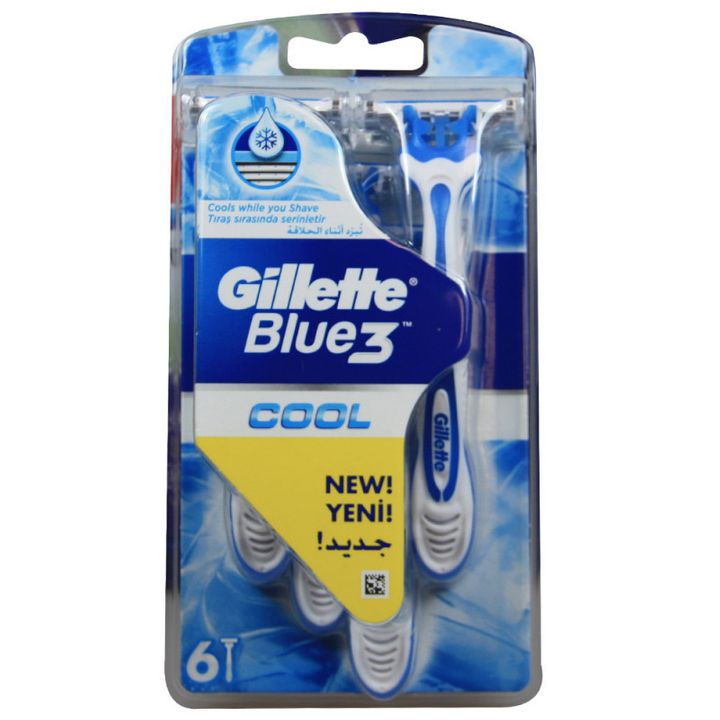 Gillette Blue 3 Cool Самобръсначка за мъже x6 броя