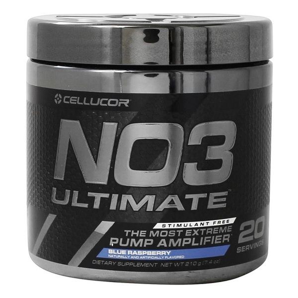 Cellucor NO3 Ultimate Предтренировъчен продукт с вкус на синя малина ...