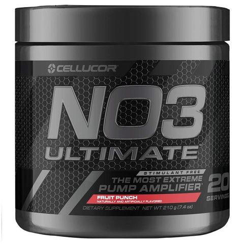 Cellucor NO3 Ultimate Предтренировъчен продукт с вкус на плодов пунш ...