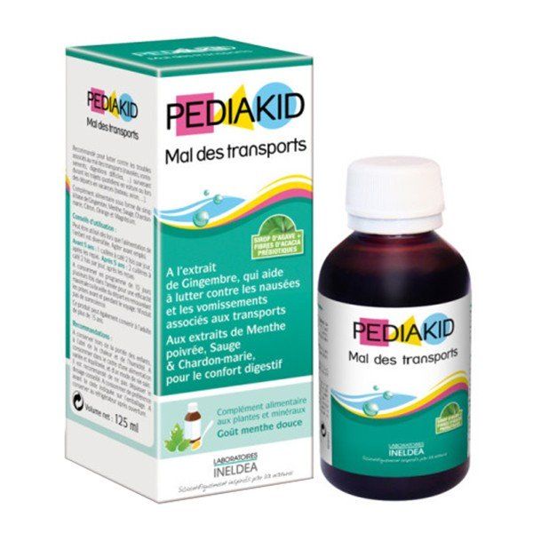 Pediakid Сироп срещу гадене, повръщане и неразположение при пътуване ...