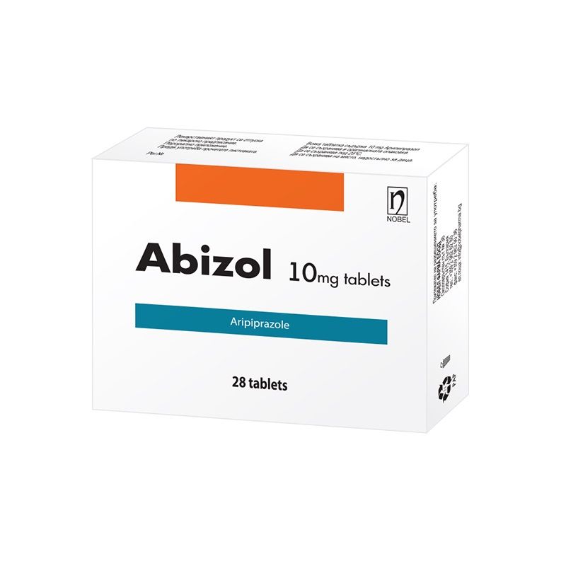 Абизол 10 мг х28 таблетки