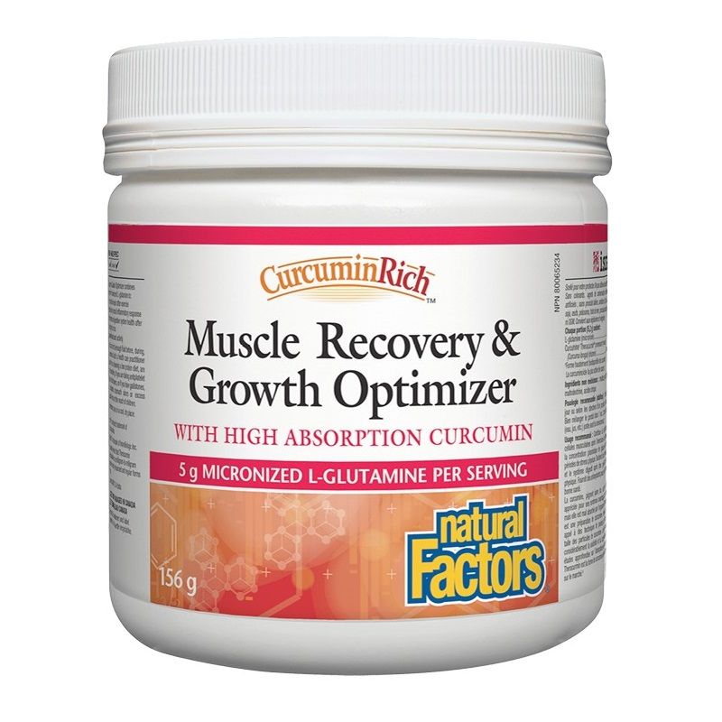 Natural Factors Muscle Recovery & Growth Curcumizer За мускулно ...