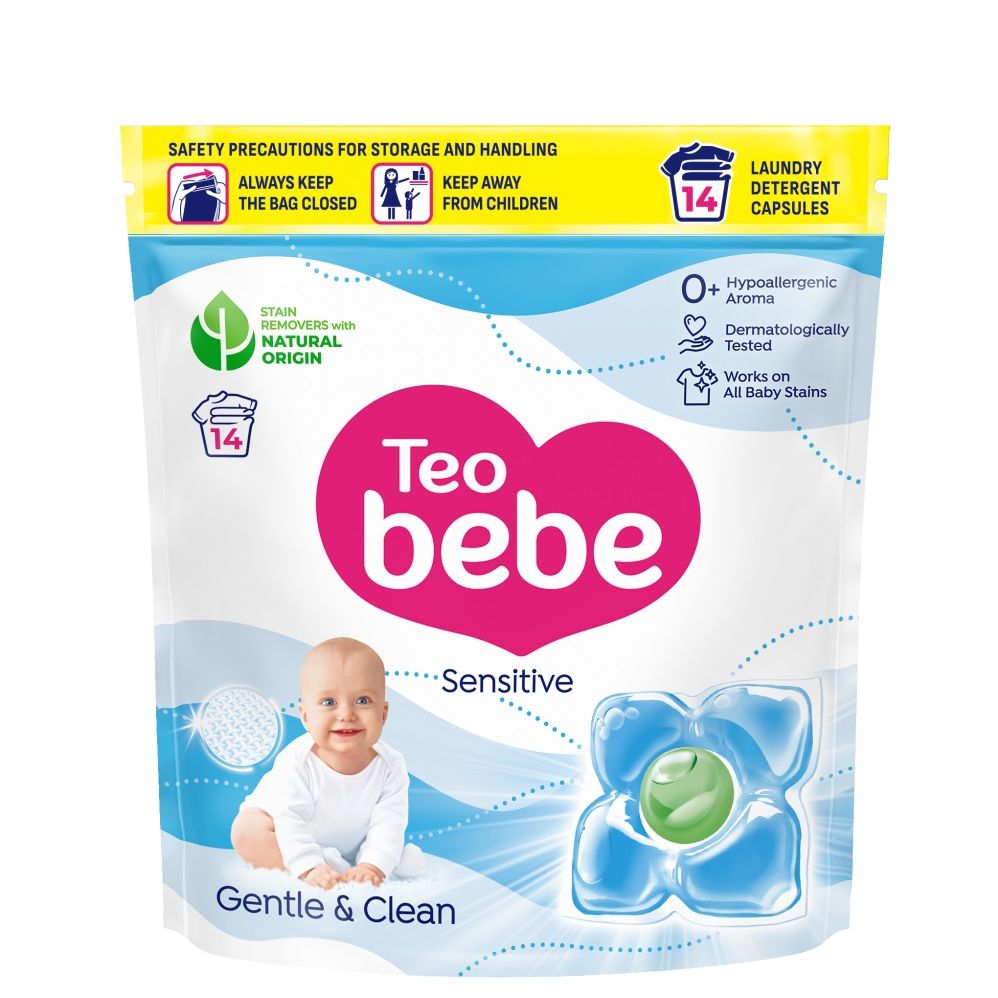Teo Bebe Концентриран перилен препарат на дози за автоматично парне на ...