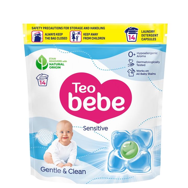 Teo Bebe Концентриран перилен препарат на дози за автоматично парне на ...