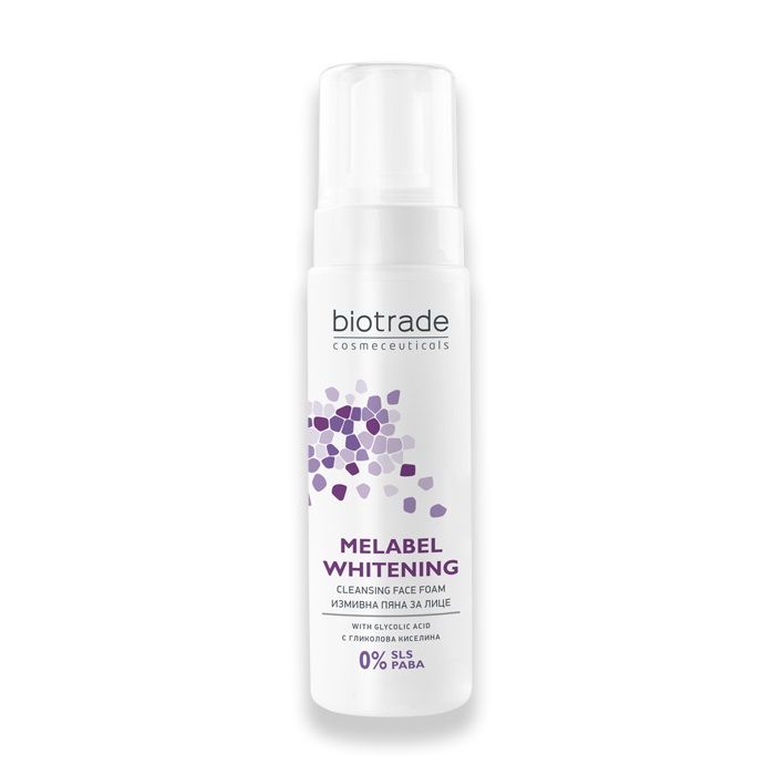 Biotrade Melabel Whitening Измивна избелваща пяна за лице за всеки тип ...